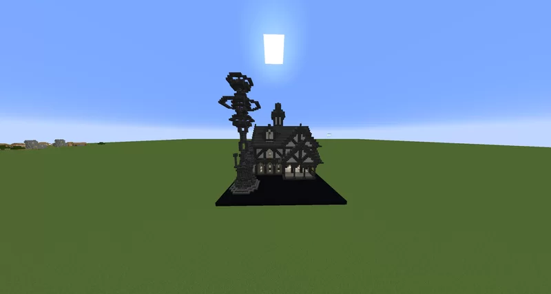 Minecraft: Dark Fantasy House Minecraft Map