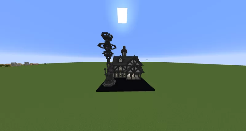 Minecraft: Dark Fantasy House Minecraft Map