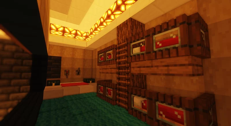 Underground Base Schematic – Paste Around -30'y' Minecraft Map