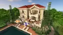 Spanish Style Villa - ⬇️ (Java/Bedrock/Schematic/Litematic) Minecraft Map