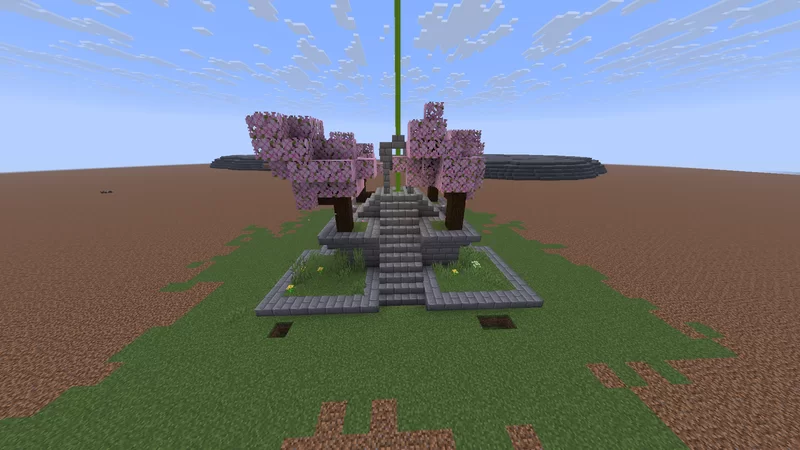 small spawn/teleport Point Minecraft Map
