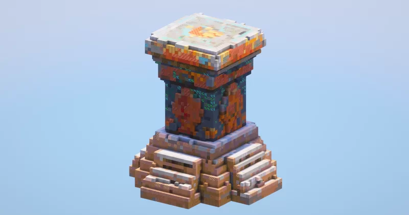 Aztec column Minecraft Map