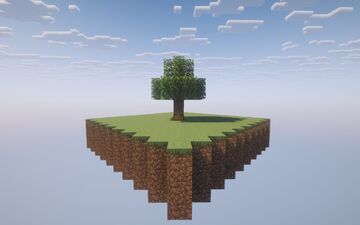 Skyblock Minecraft Maps updated in 2025 for Java Edition