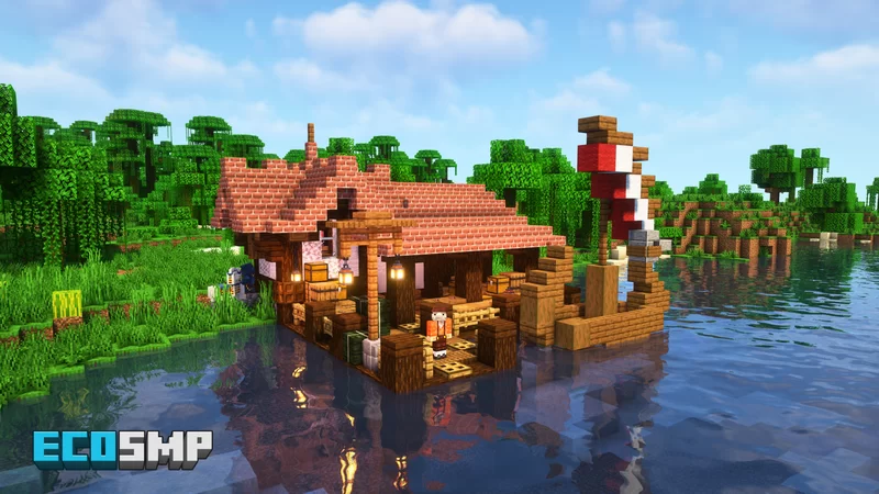 🐟 Bait Bucket Fish Shack Minecraft Map