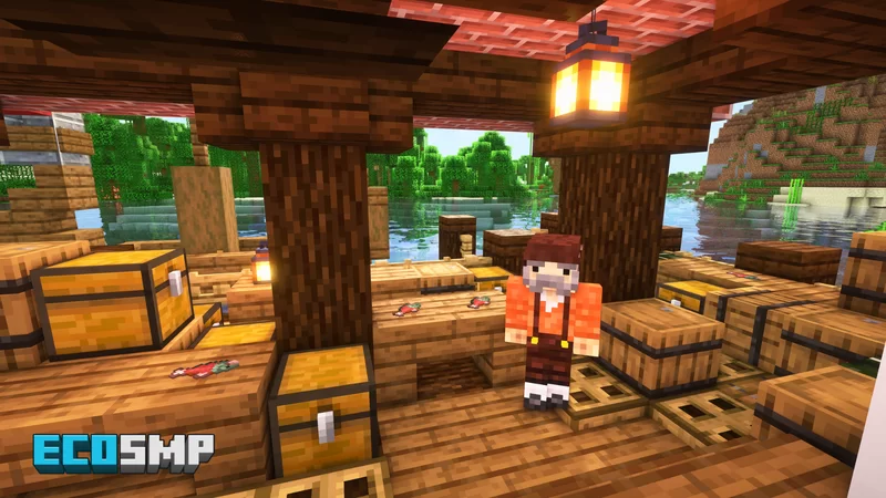 🐟 Bait Bucket Fish Shack Minecraft Map