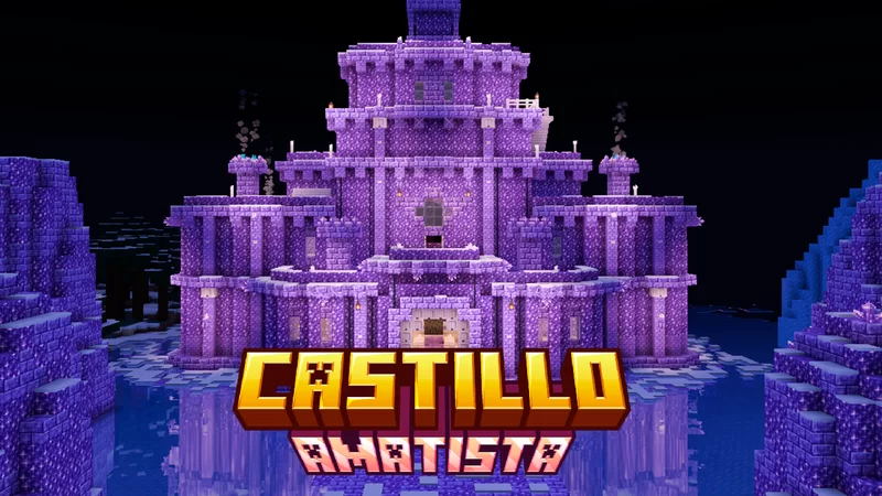Amethys Castle java & bedrock Minecraft Map
