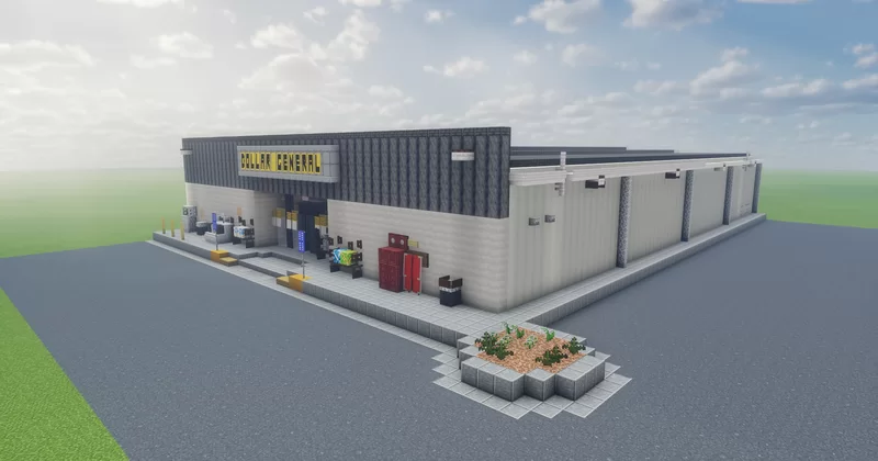 Dollar General store Minecraft Map