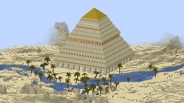 Pyramid Minecraft Maps with Downloadable Schematic | Planet Minecraft ...