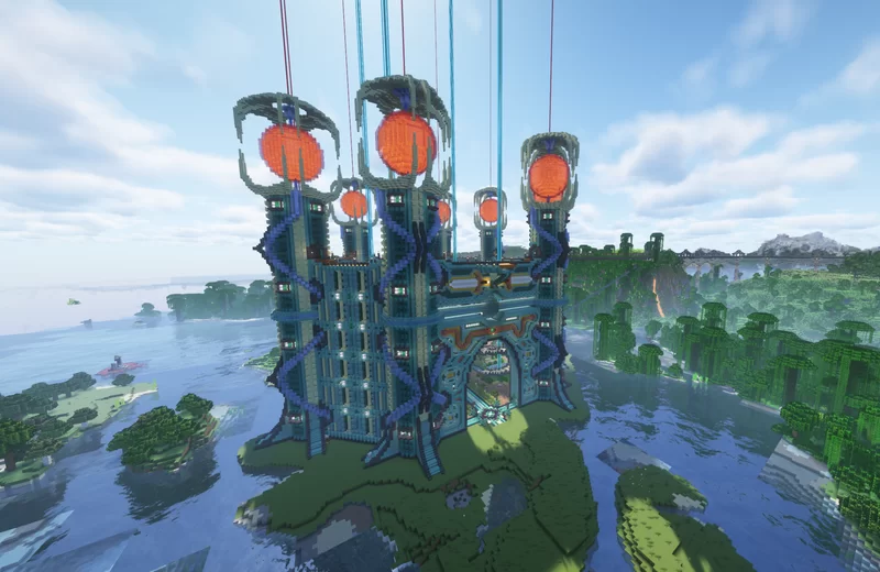 WolfTerra World Spawn Minecraft Map