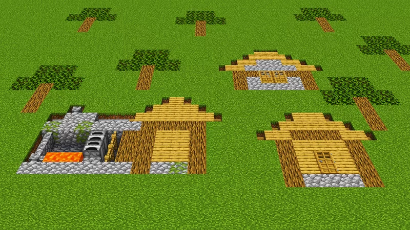 Minecraft, But Everything Is Superflat Minecraft Map