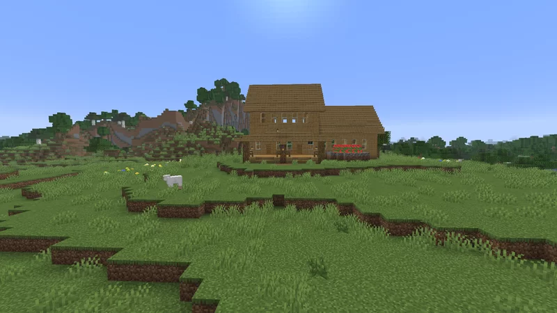 Oak House Minecraft Map