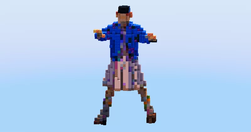 Eleven from Stranger Things Minecraft Map