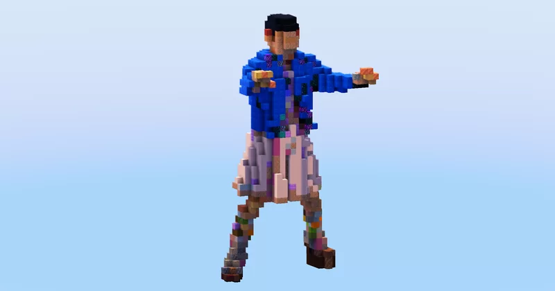 Eleven from Stranger Things Minecraft Map