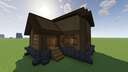 Survival House w/ Interior (FREE LITEMATICA DOWNLOAD) Minecraft Map