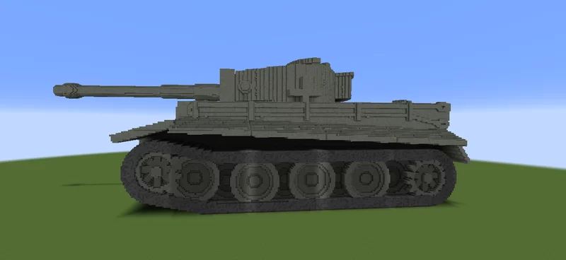 Minecraft Tank – map & schematic download Minecraft Map