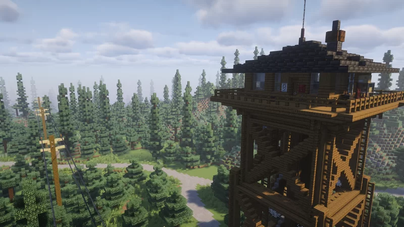 Tower 07 [FIREWATCH TOWER] Minecraft Map