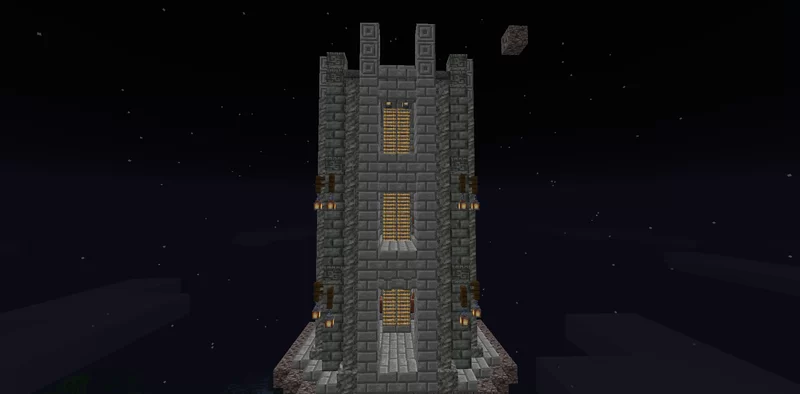 Stone Brick Theme, Castle Wall Modular Pieces. Event Border, Large Tower and Repeatable Wall ...