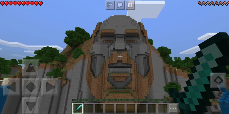 The Temple of Notch, IN MINECRAFT PE! Minecraft Map