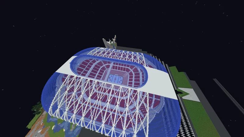 Hockey Stadium Minecraft Map