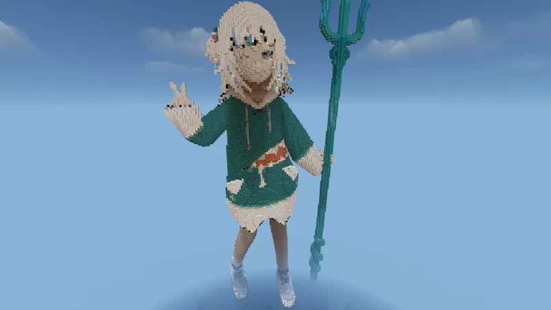 Gawr Gura Minecraft Map