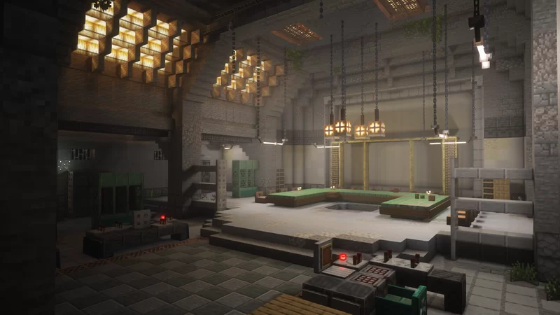 Bunker. Minecraft Map
