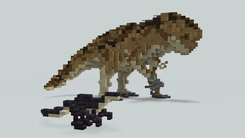 Distortus Rex V2 & Mutadon Build Minecraft Map