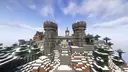Snow Mountain North Gate Towers Minecraft Map