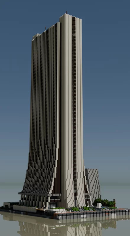Sompo Tower, Tokyo 🇯🇵 1:1 Minecraft Map