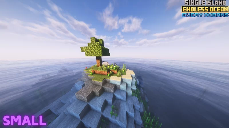 Island In Endless Ocean [ FREE!! ] By Reaper Creations! Minecraft Map