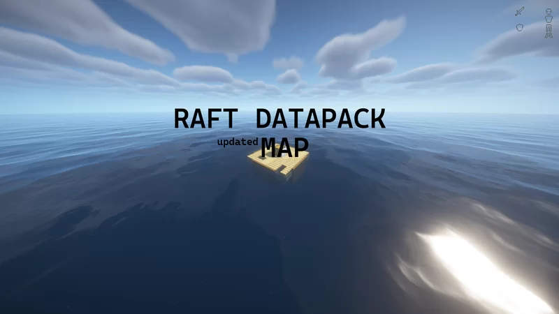 Map for Raft Datapack Minecraft Map