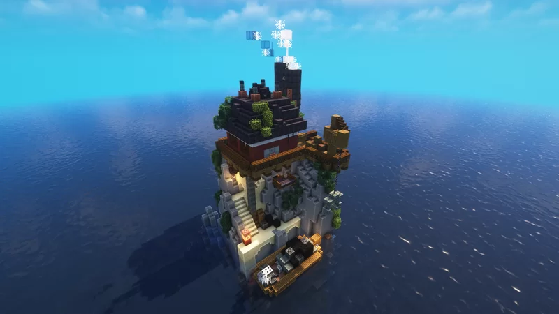 Bluebrixx Astronomers Power Plant Minecraft Map