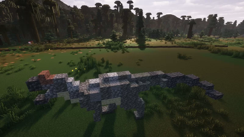 Realistic Dinosaurs II — Schematic Pack Minecraft Map