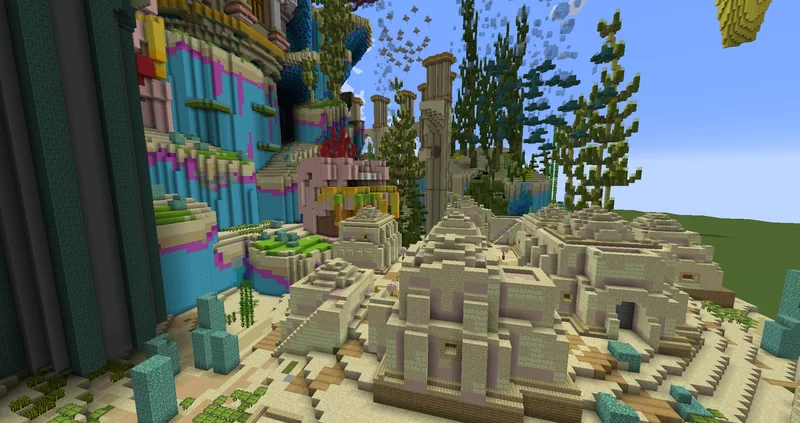 Underwater world Minecraft Map