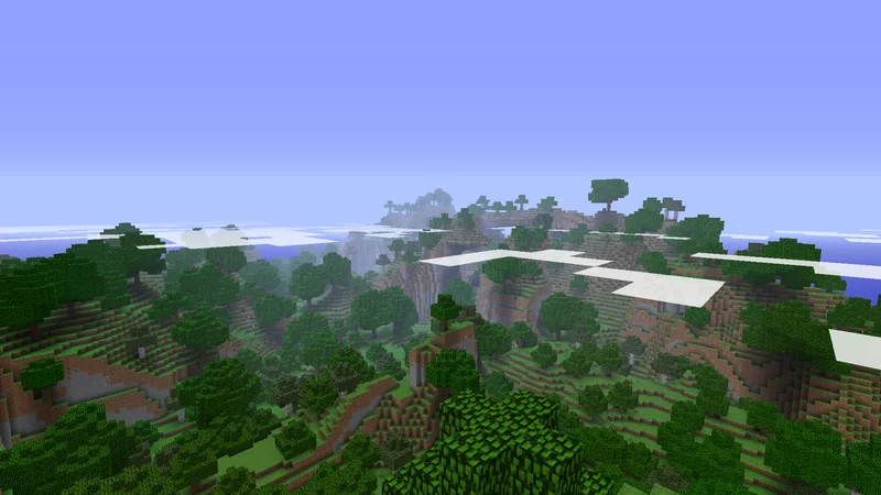b1.7.3 World Minecraft Map