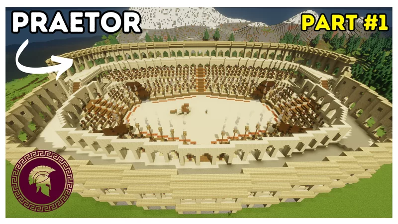 Minecraft Ancient Roman City - Praetor Minecraft Map
