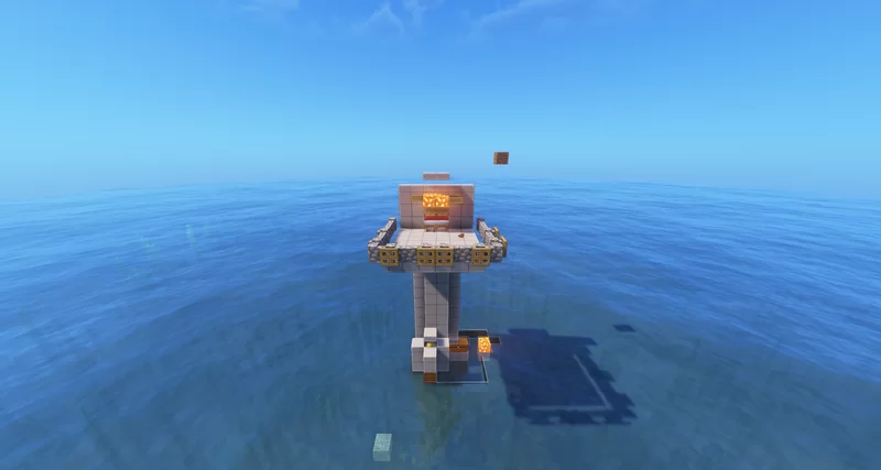 Easy Raid Farm - Schematic + World map Minecraft Map