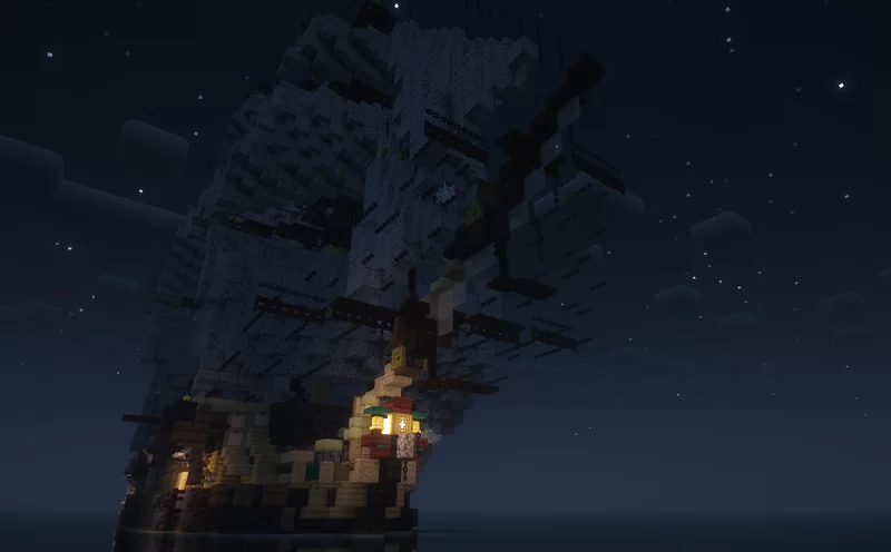Ship of the Line, HMS Pallas 1:1 Minecraft Map