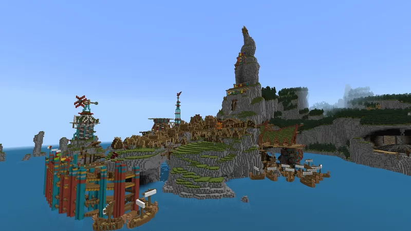 Minecraft: Isle of Berk (HTTYD 2) Map Download *UPDATED* Minecraft Map