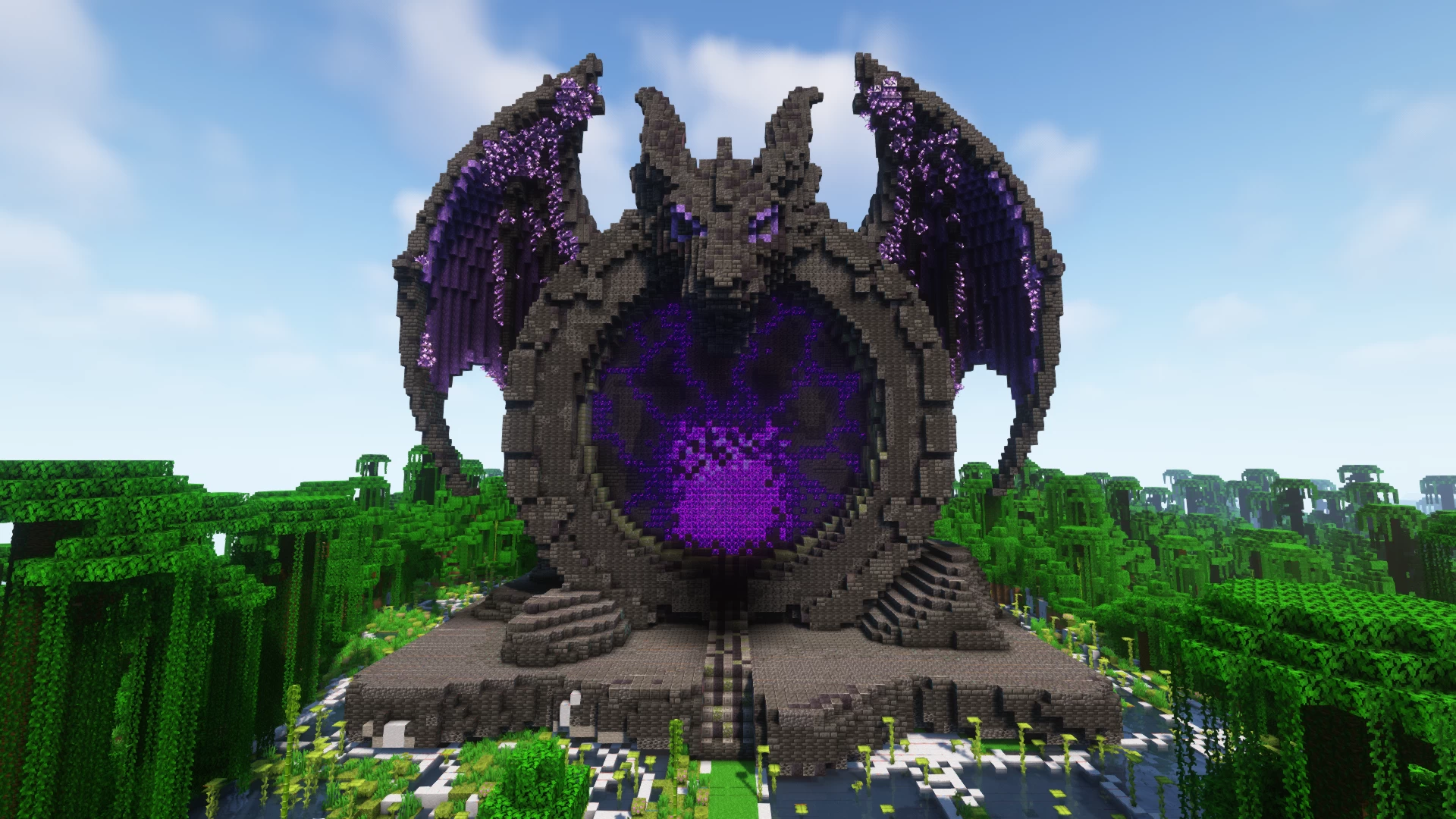 Ender Portalen Minecraft: Fortress With Ender Portal V 1.6.2 Maps Mod