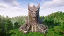 Minecraft Dragon Head Nether Portal Statue V14 Minecraft Map