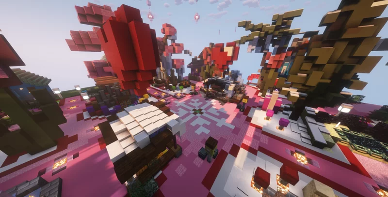 Walentynkowy spawn z Anarchia.GG ☙ Minecraft Map