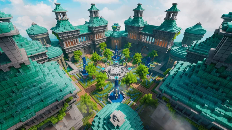 Aquador | Skyblock Lobby | [1.8-1.21] Minecraft Map