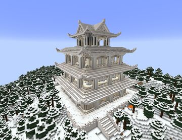 Pagoda Minecraft Maps with Downloadable Schematic | Planet Minecraft ...