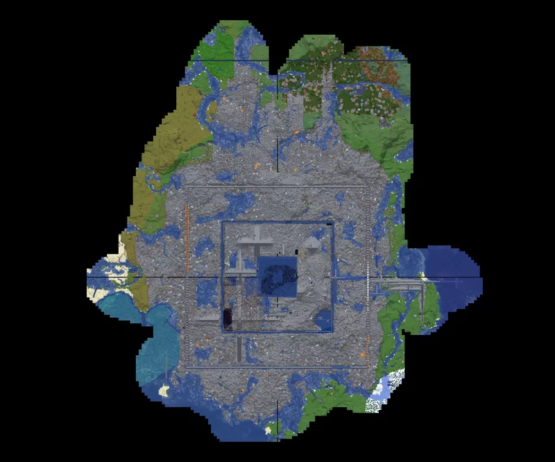 Rexhalla spawn 2025 Minecraft Map