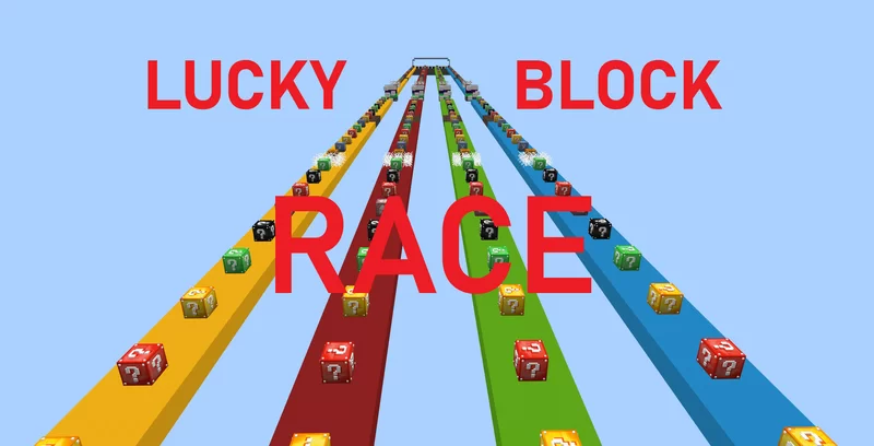 Lucky Block Race Minecraft Map