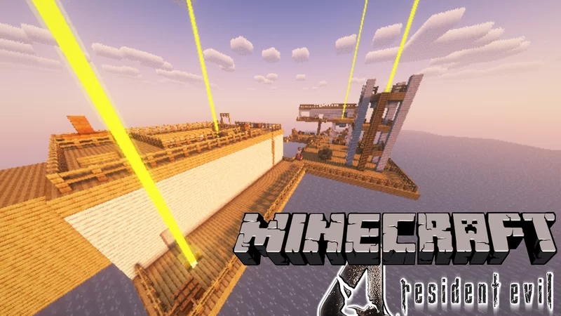 Resident Evil 4 the mercenaries 1.20.1 Map + Modpack Full Minecraft Map