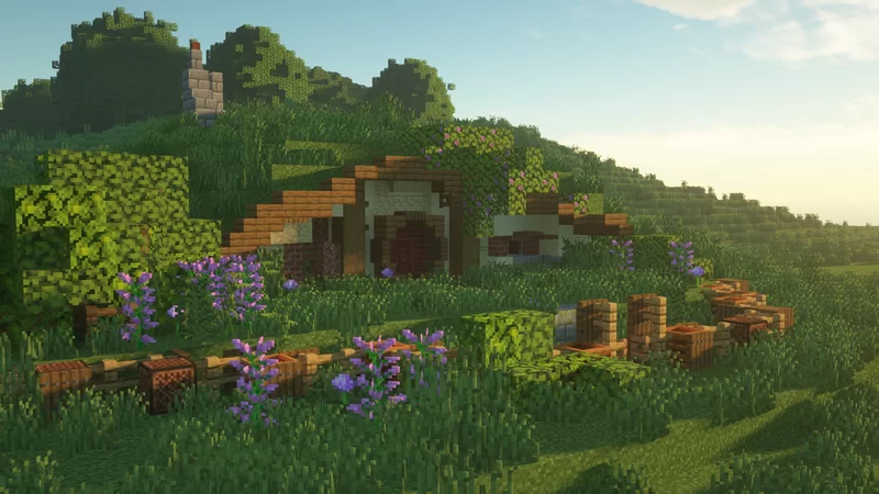 Hobbit Hole Minecraft Map