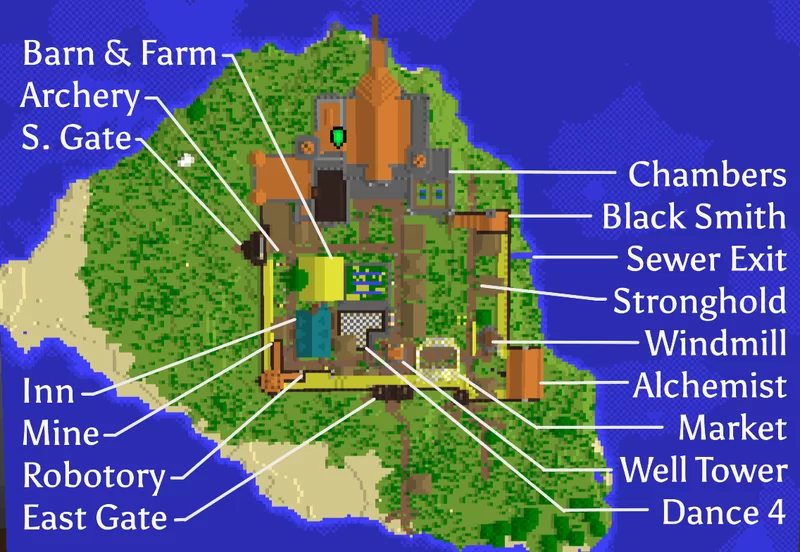 AMAZING CASTLE - MONSTERS - JAVA Minecraft Map