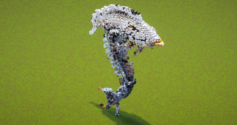 Skeleton fish Minecraft Map