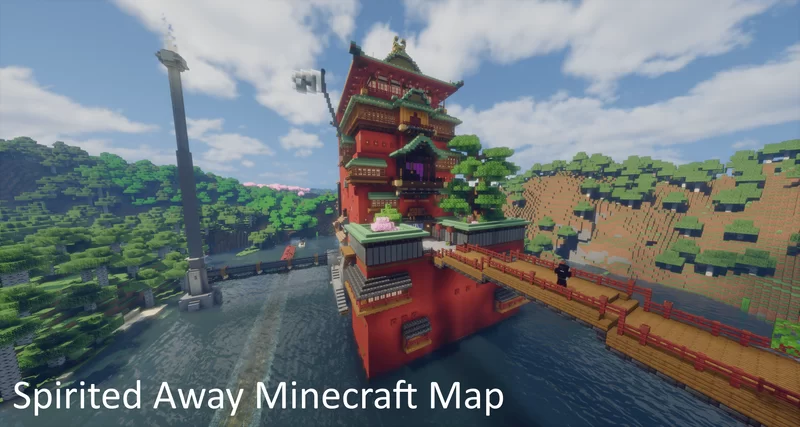 Spirited Away Minecraft Map Minecraft Map